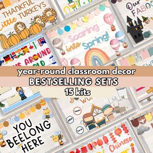 Bestselling Year Round Classroom Decor Kits - Bulletin Boards and Door ...