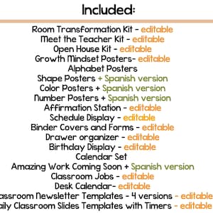 Calm Farm Editable Classroom Decor Bundle, Bulletin Board Ideas, Back ...