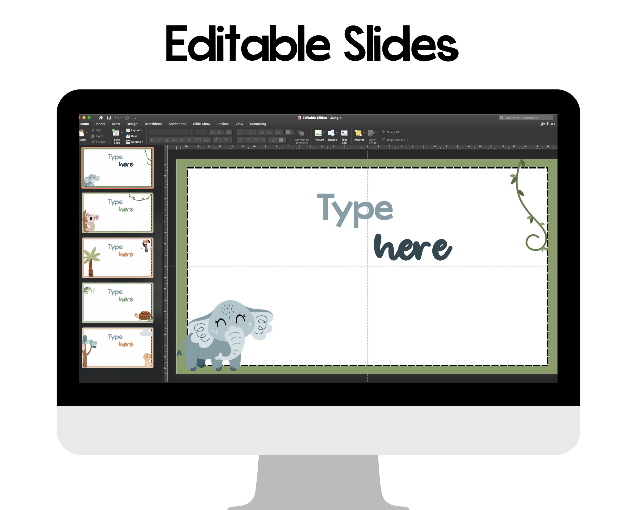 Jungle Back to School Open House & Meet the Teacher Kit - Etsy