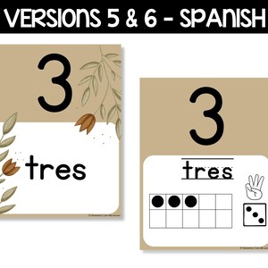 Fairytale Themed Number Posters for Classroom Decor Ten Frames, Spanish ...