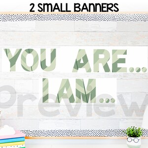 Affirmation Station - Jungle Safari Themed Editable Motivational & Self ...