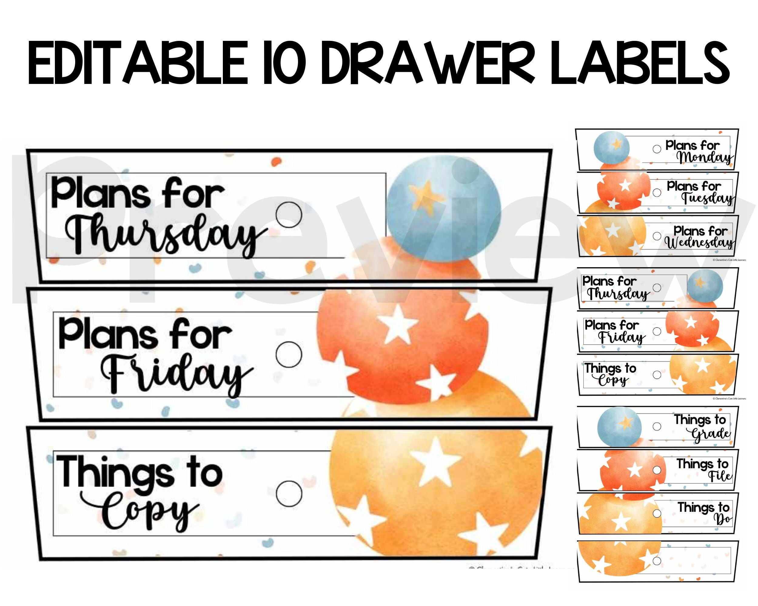 Circus Editable Classroom Decor Bundle, Bulletin Boards, Back to School ...