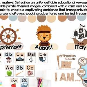 Pirates Editable Classroom Decor Bundle, Bulletin Boards, Back to ...