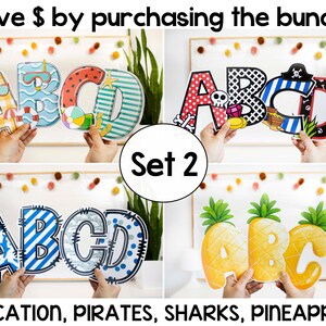 Summer Break Letters & Numbers for Bulletin Board / Classroom and Door ...