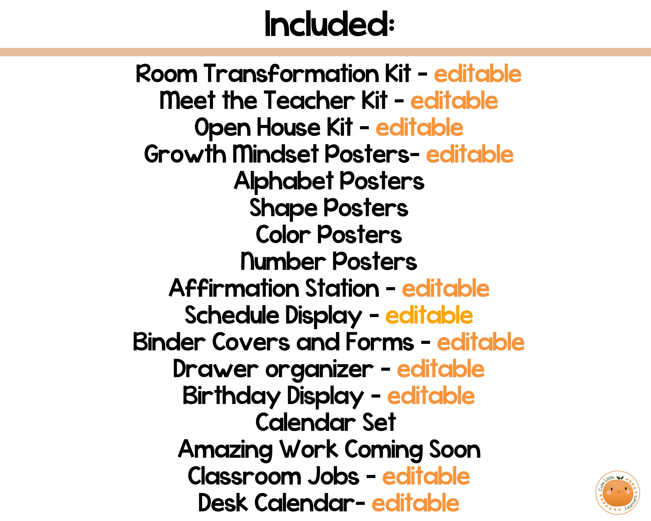 Circus Editable Classroom Decor Bundle, Bulletin Boards, Back to School ...