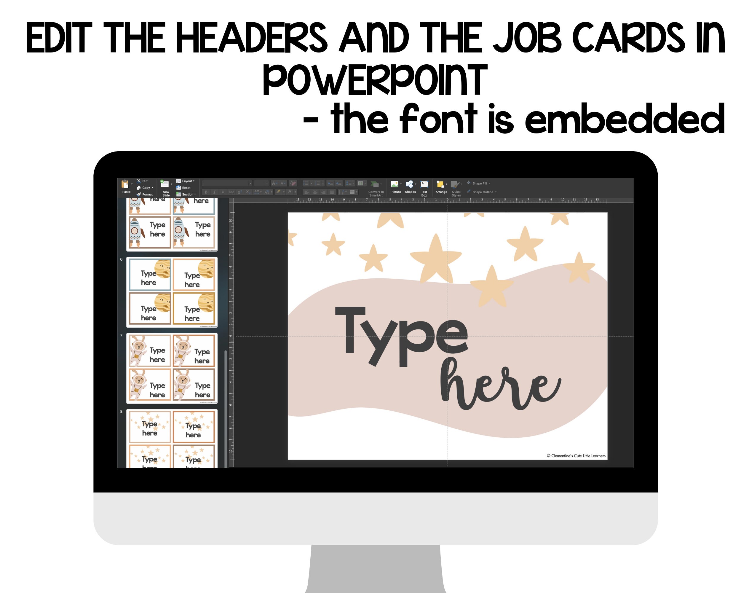 Editable Classroom Jobs Boho Space Bulletin Board & Classroom Decor ...