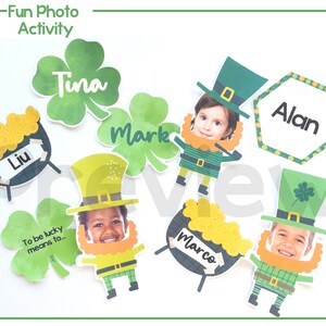 St. Patrick's Day Lucky Leprechaun Bulletin Board & Editable ...