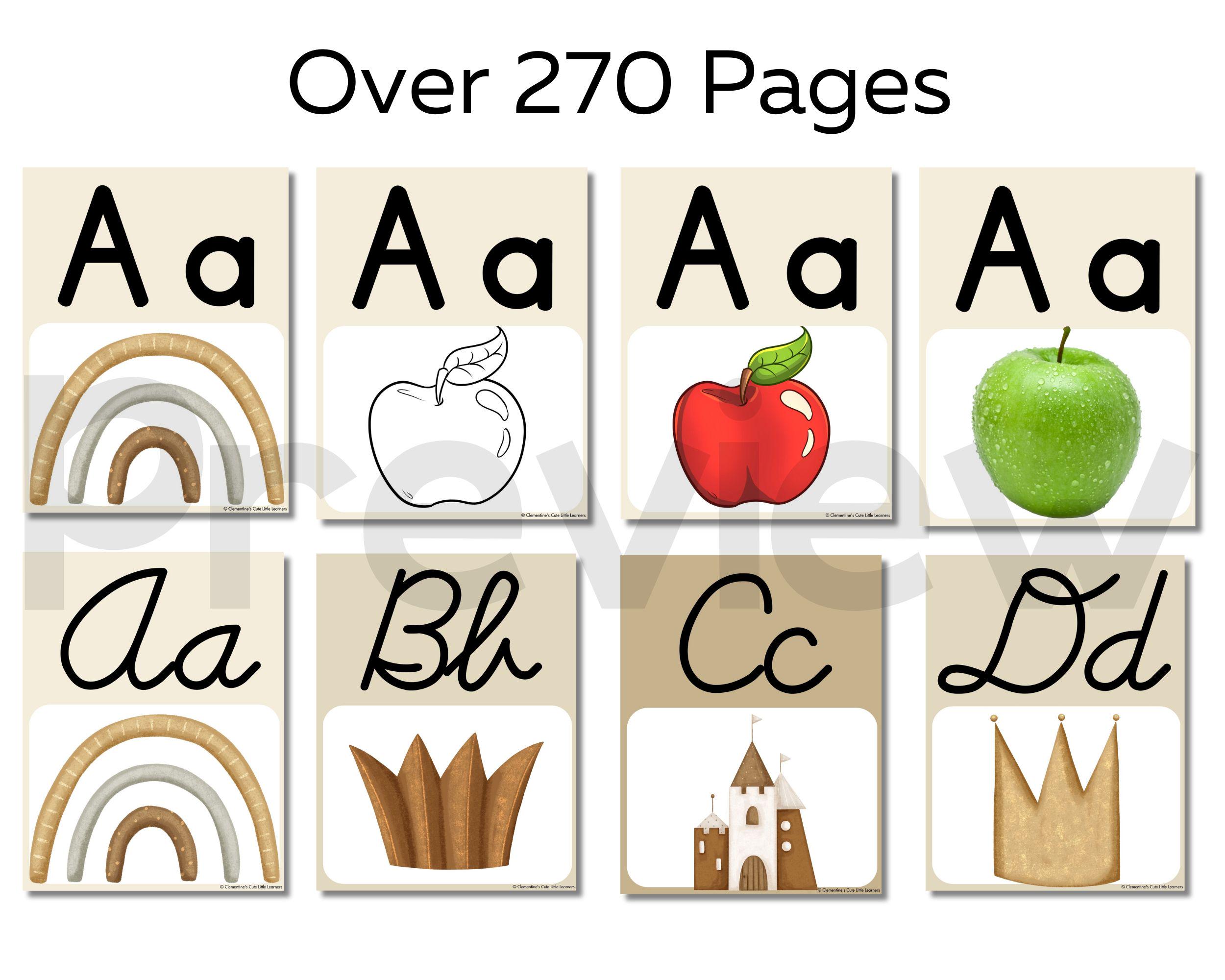 Fairytale Alphabet Posters | Printable Classroom Decor and Bulletin ...