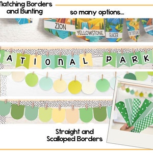 National Parks Classroom Decor, Bulletin Board Posters, Research ...