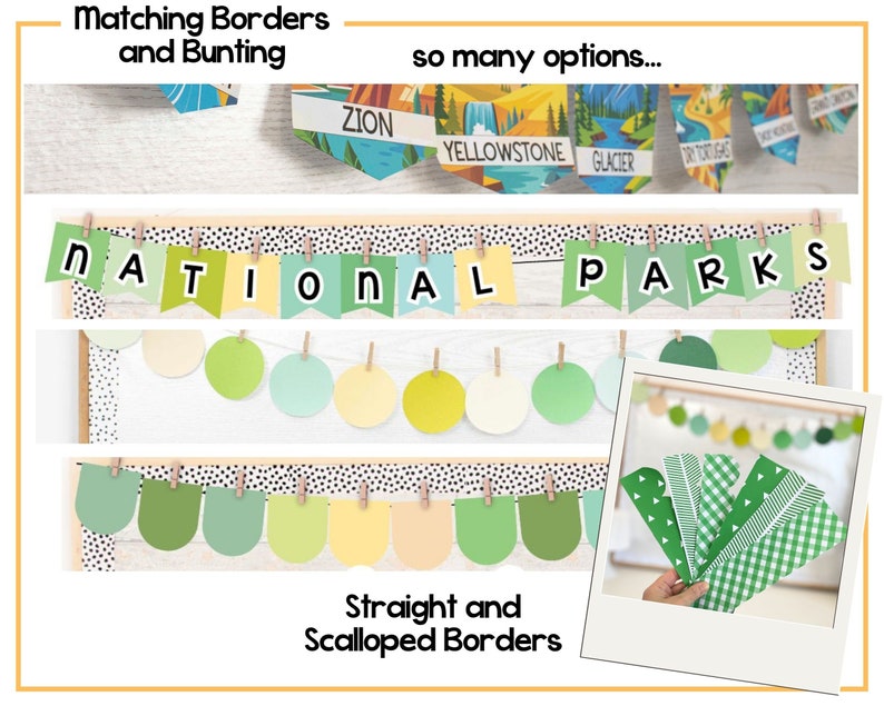 National Parks Classroom Decor, Bulletin Board Posters, Research ...