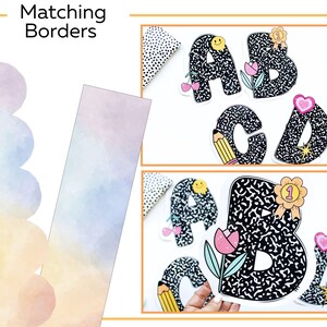Printable Black Composition Notebook Letters & Numbers - Back to School ...