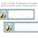 Busy Bees Desk Name Tags | Editable Classroom Labels for Student Desks ...