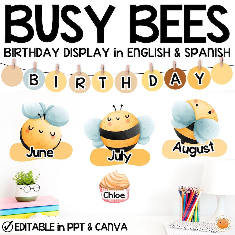 Classroom Birthday Chart - Etsy