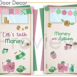 Money Classroom Decor Kit, Editable Posters, Bunting, Name Tags - Etsy