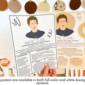 Women in STEM Biography Posters for Bulletin Board & Class Decor ...