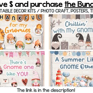 Fun Winter Gnomes Classroom Decor, Door Decor & Bulletin Board, Photo ...