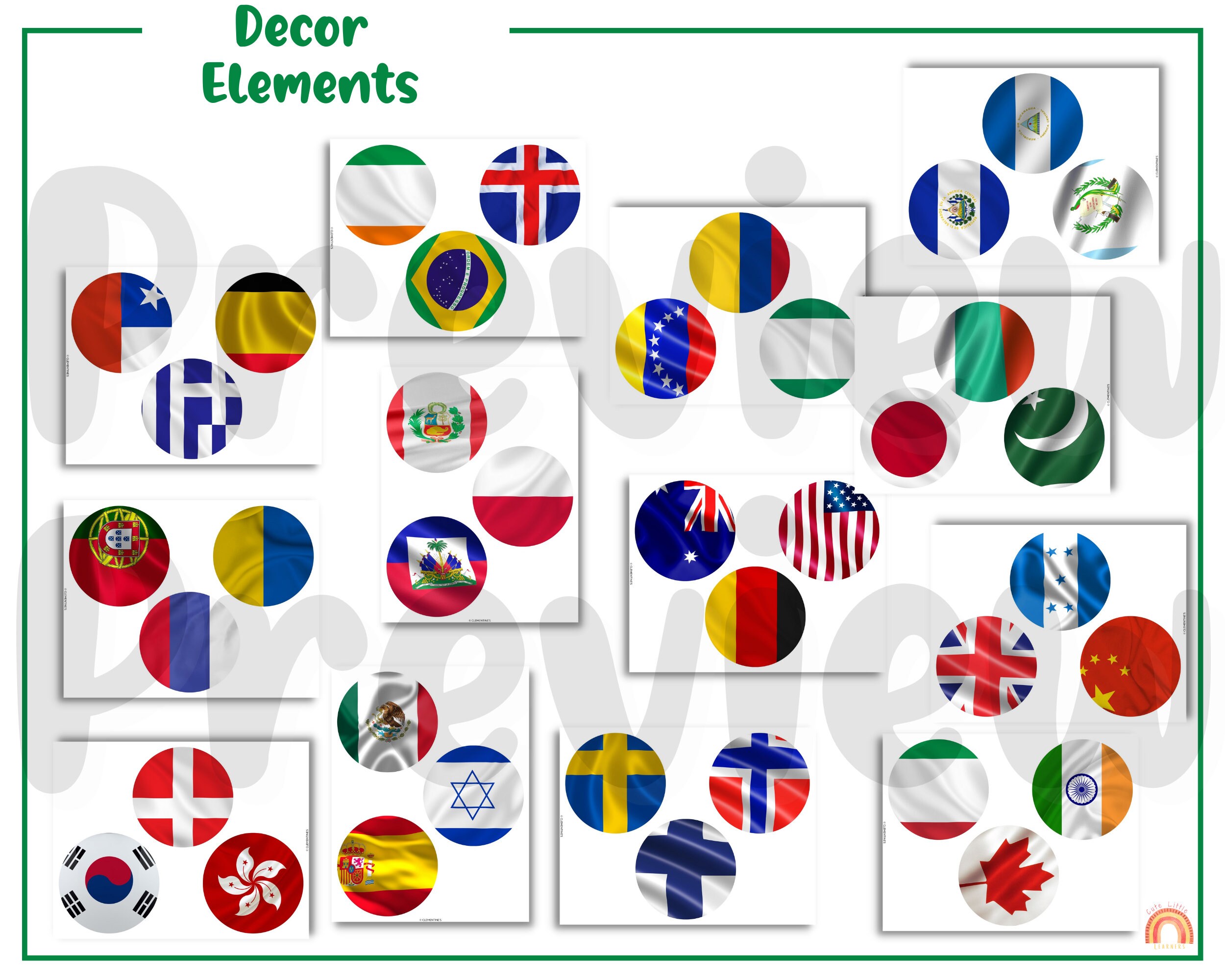 World Countries Bulletin Board & Classroom Door Decor - Etsy