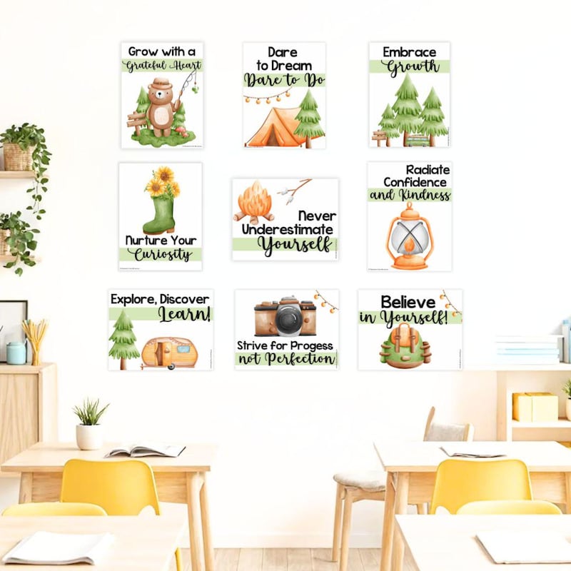 Camping Bulletin Board - Etsy