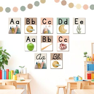Twilight Mountains Themed Alphabet Posters for Classroom Decor ...