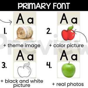 Farm Themed Alphabet Posters for Classroom Decor & Bulletin Board ...