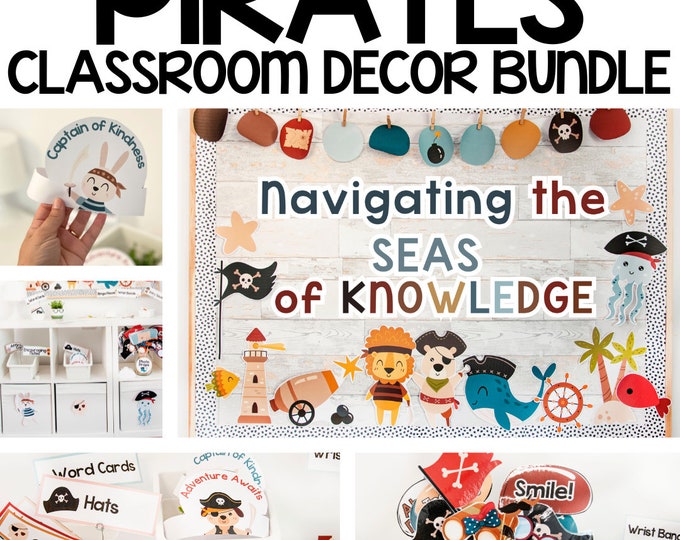 Treasure Island Bulletin Board Set for School, Church, or Home - Etsy