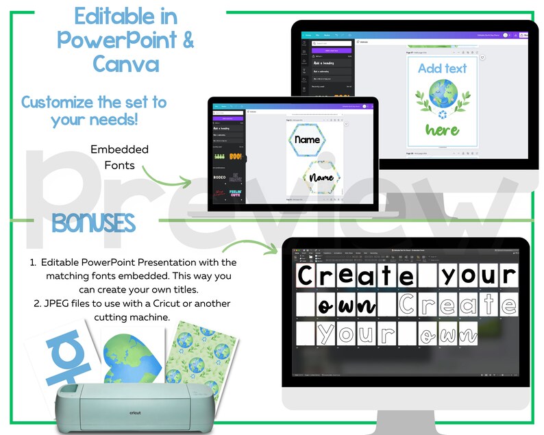 Earth Day Watercolor Bulletin Board & Classroom Decor - Etsy