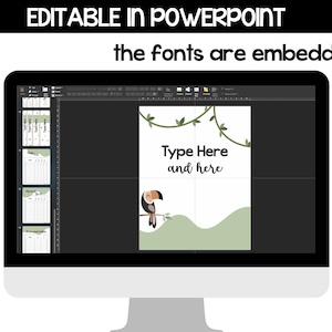 Editable Binder Covers, Spines & Forms, Jungle Safari Themed Editable ...