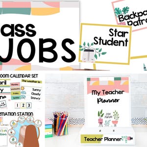 Urban Garden Editable Classroom Decor Bundle, Bulletin Boards, Back to ...