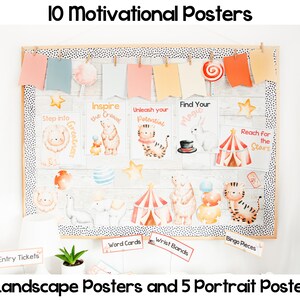 Circus Room Transformation Kit, Bulletin Board, Classroom Decor ...