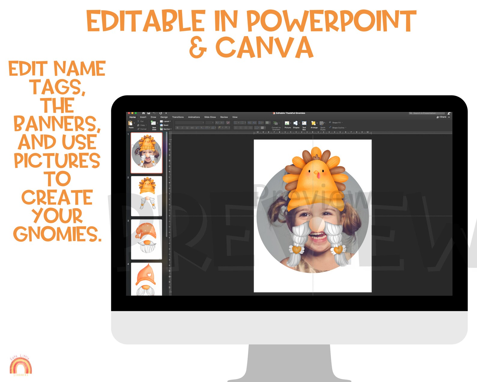 Thanksgiving Fun Gnome Bulletin Board & Classroom Decor - Etsy