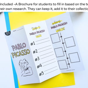 Pablo Picasso - Printable Biography Pack, Reading Comprehension, Quote ...