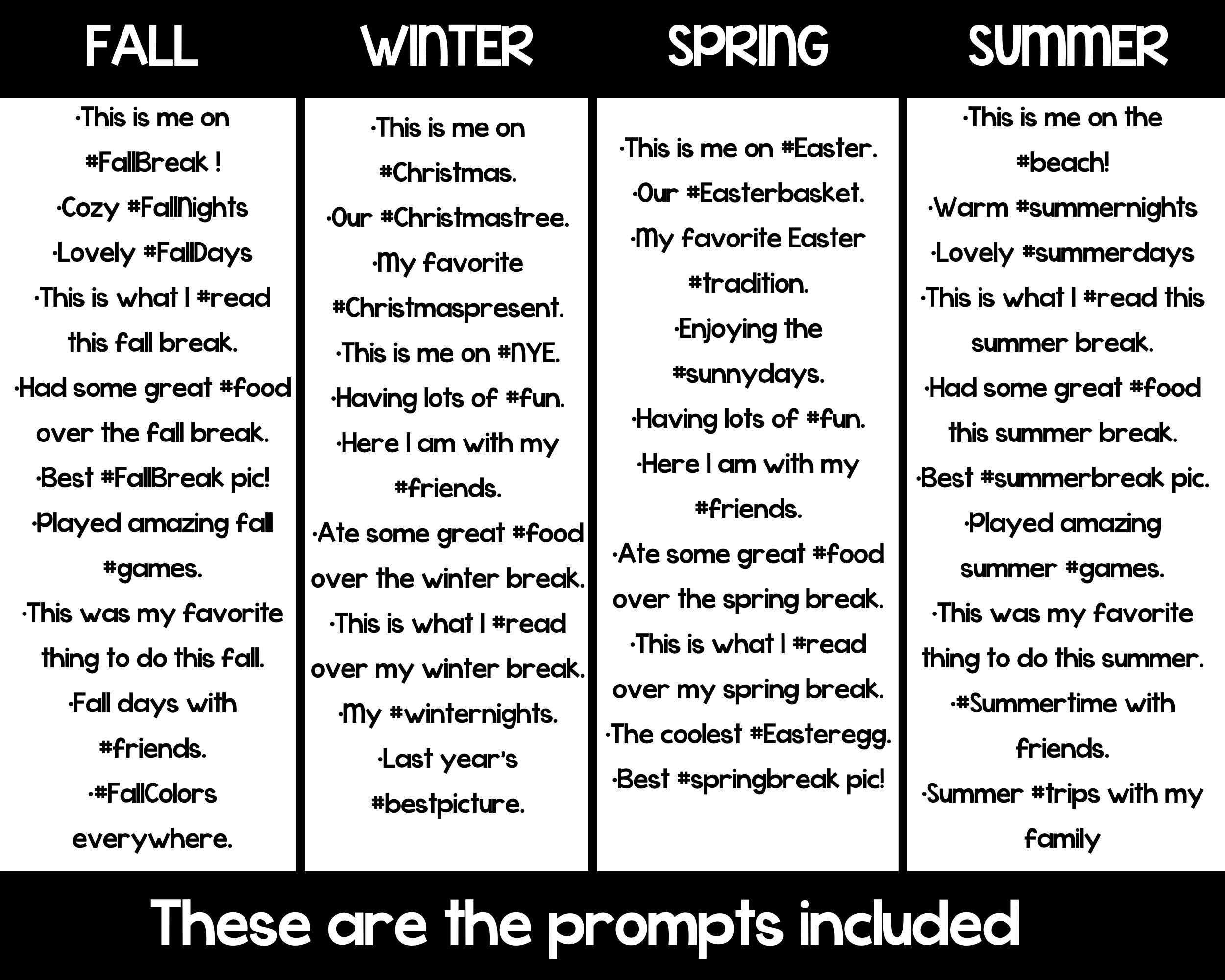 Year Round Differentiated Writing, Decor Elements for Bulletin Boards ...