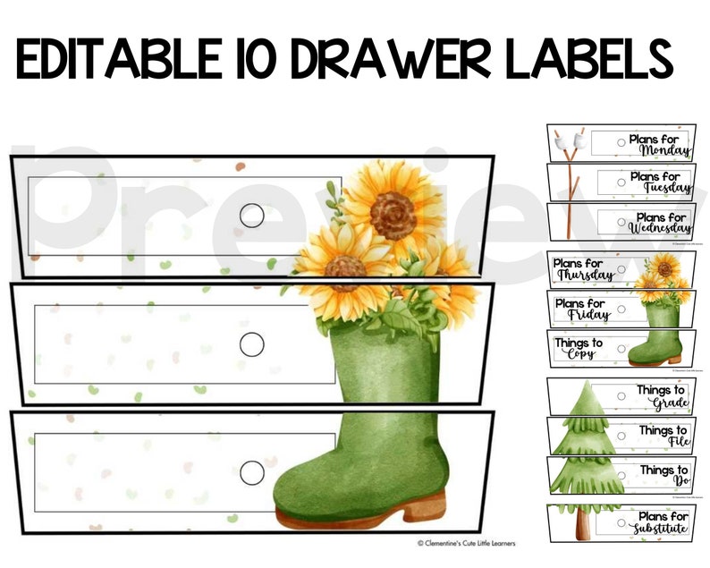 Camping Editable Classroom Decor Bundle, Bulletin Boards, Back to ...