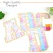 Printable Varsity Letters & Numbers in Pastel Patches for Bulletin ...