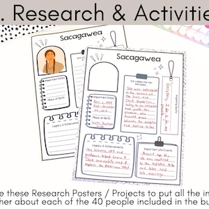 Native American Heritage Month BUNDLE - Biography & Quotes Posters ...