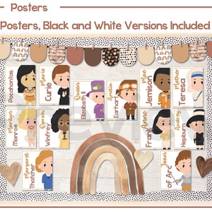 Women's History Month Bulletin Board & Interactive Classroom Decor ...