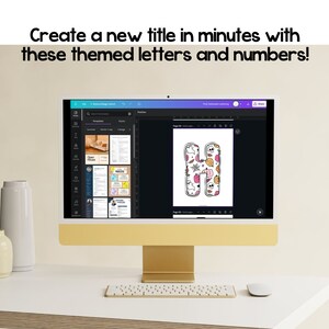 Pink Halloween Letters and Numbers for Bulletin Board / Classroom Decor ...