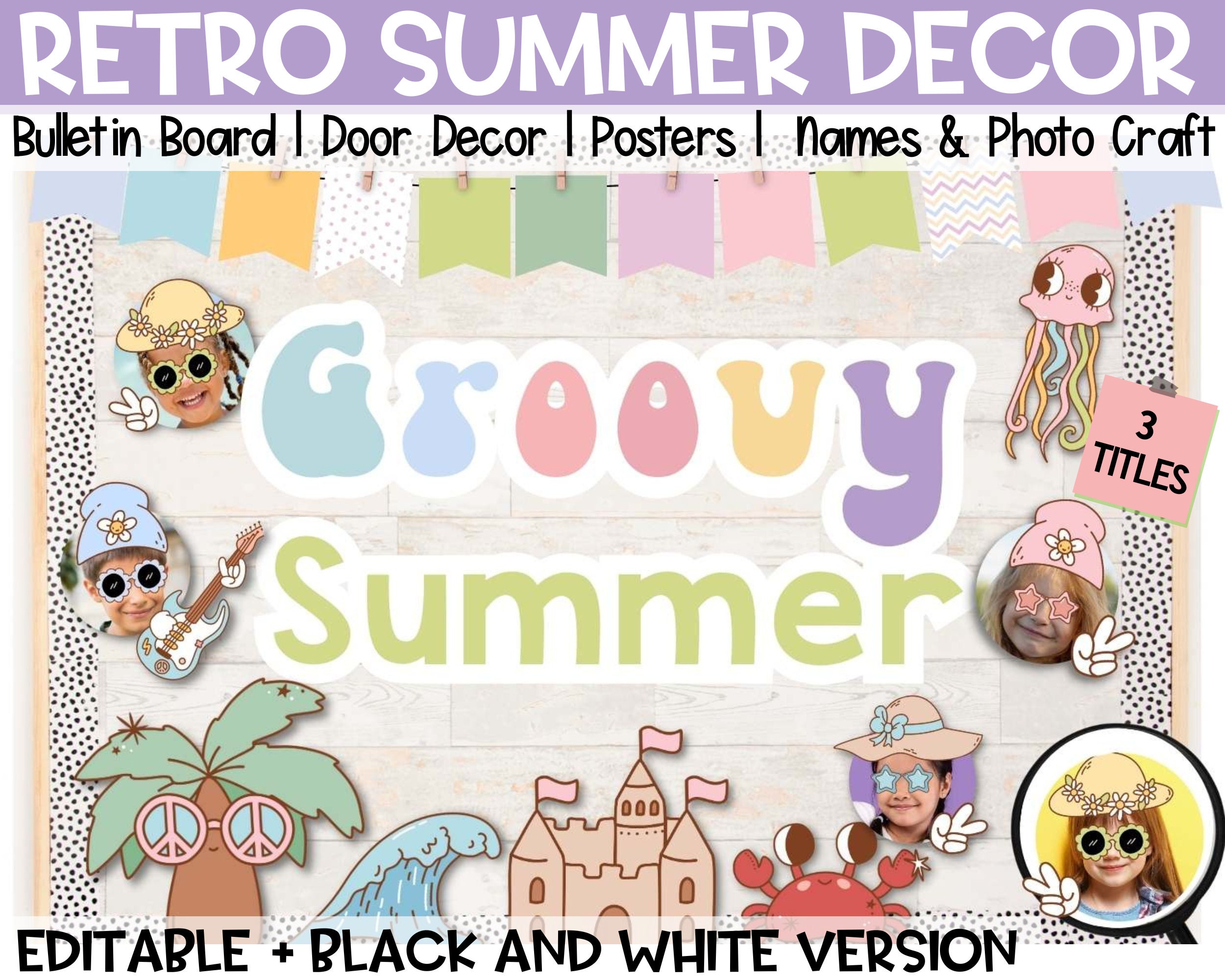 End of Year / Summer Turtle Bulletin Board & Classroom Decor - Etsy