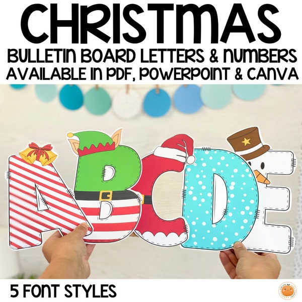 Christmas Lettering - Etsy
