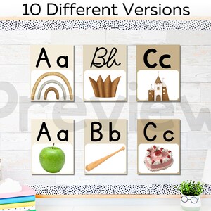 Fairytale Themed Alphabet Posters for Classroom Decor & Bulletin Board ...