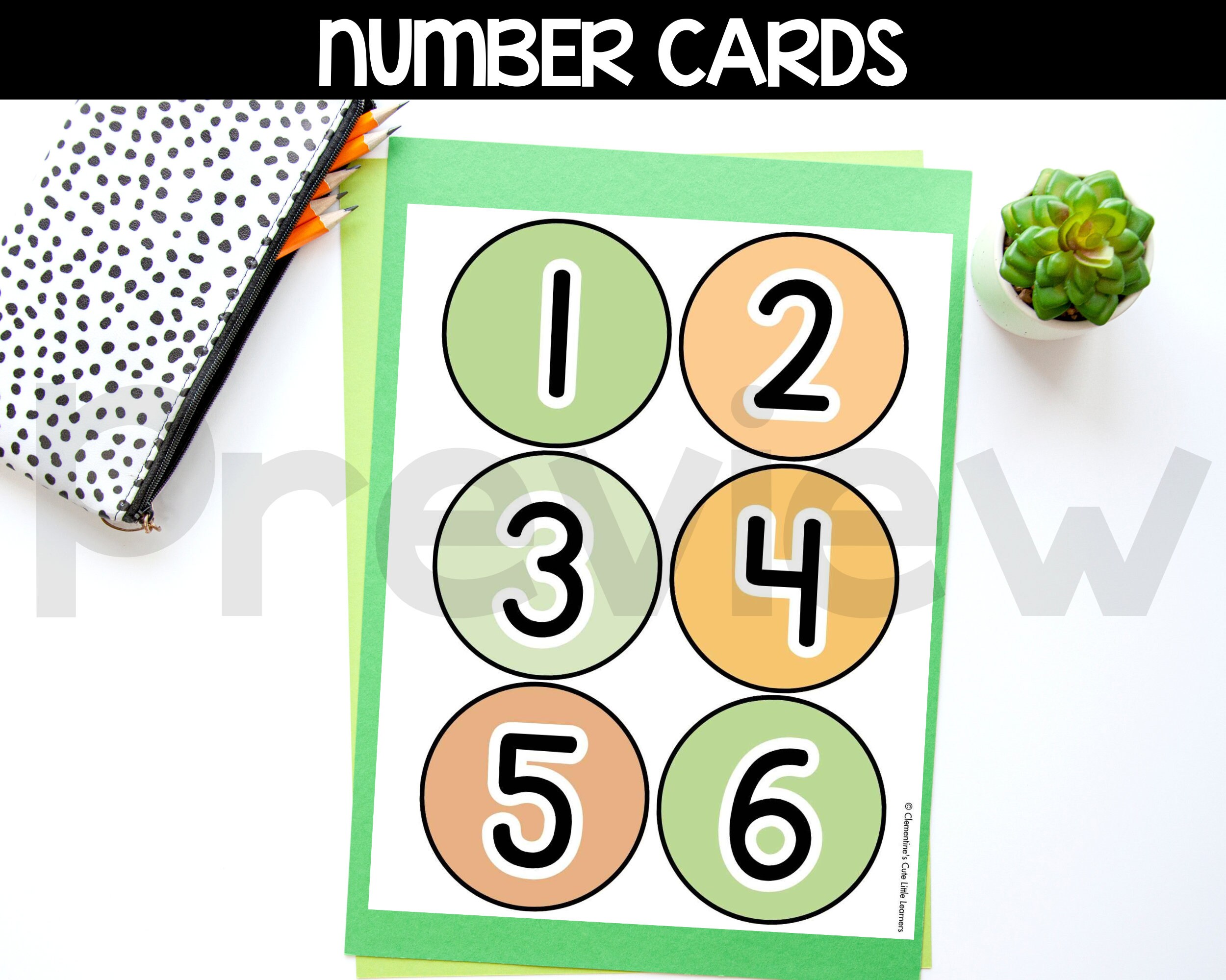 Camping Themed Number Posters for Bulletin Boards & Classroom - Etsy
