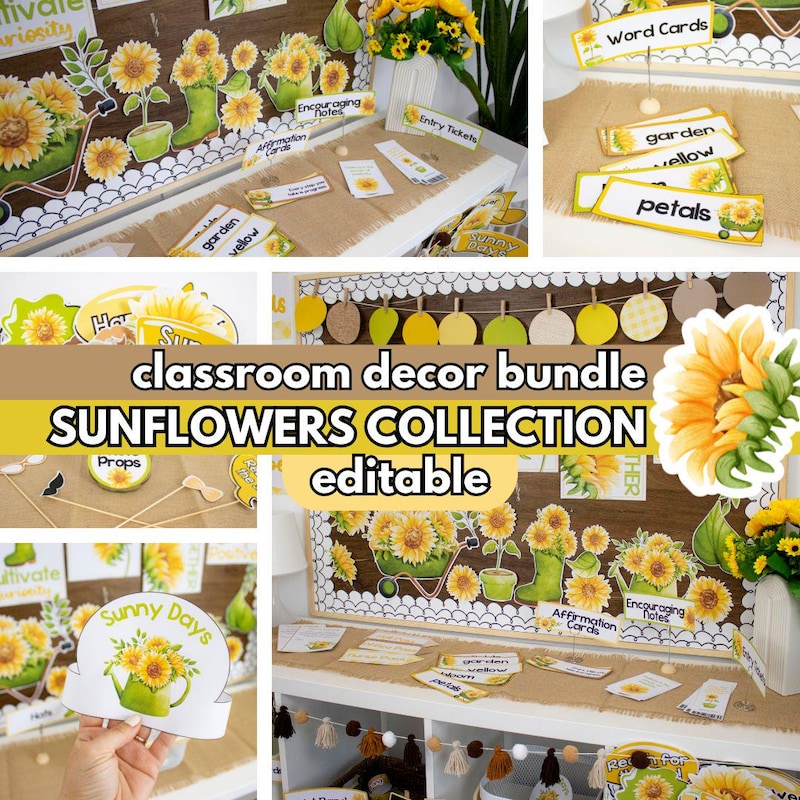 Sunflower Bulletin Board - Etsy