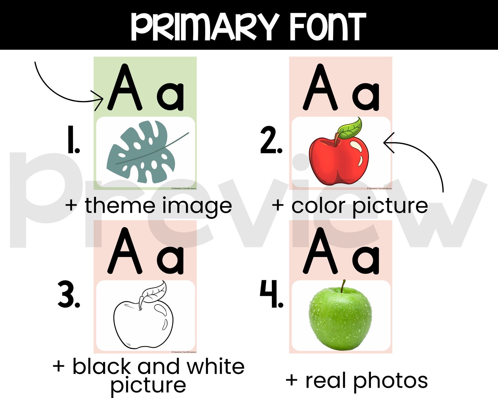 Alphabet Posters Jungle Safari Themed Primary, Cursive & Decorative ...