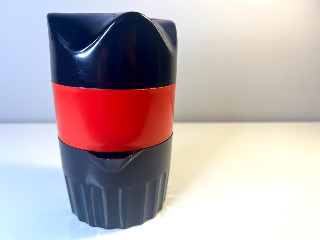 Vintage Solingen Label German Juice Squeezer - Retro Red and Black ...