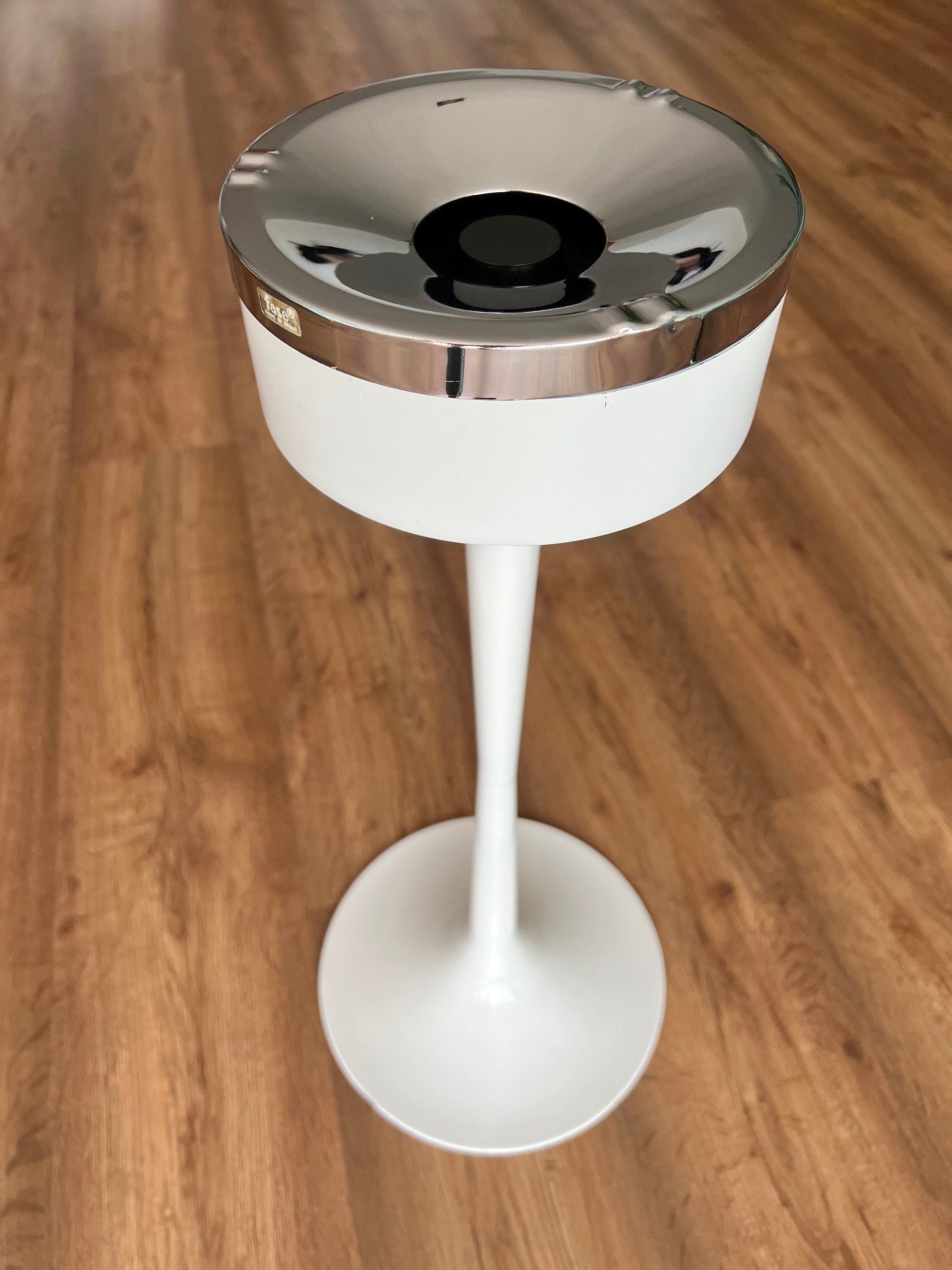 Vintage 70s Standing Ashtray by FASE: Niza Model From Spain, Original ...