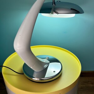 Mid-century Modern FASE Boomerang 64 Desk Lamp With Swivel Base Vintage ...