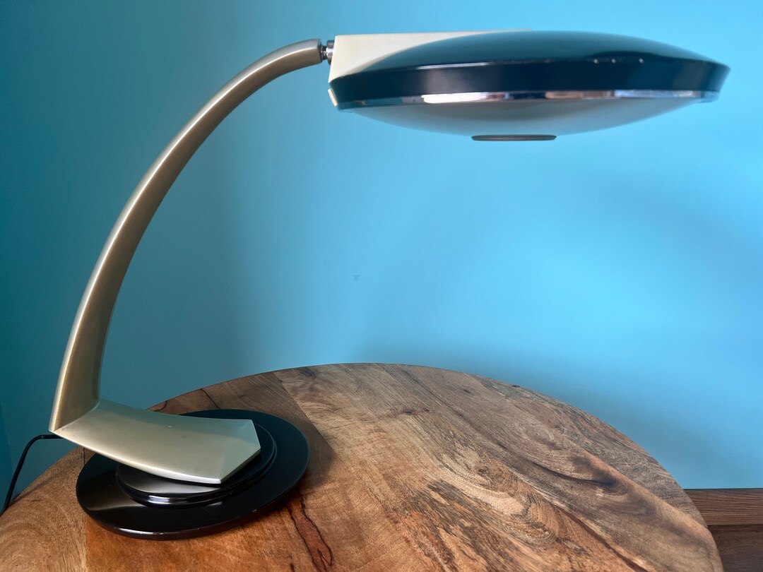 Vintage FASE Boomerang 2000 Model Table Lamp - 70s Retro Decor - Mid ...