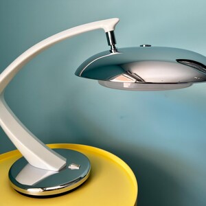 Mid-century Modern FASE Boomerang 64 Desk Lamp With Swivel Base Vintage ...