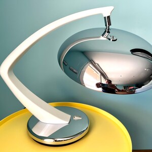 Mid-century Modern FASE Boomerang 64 Desk Lamp With Swivel Base Vintage ...