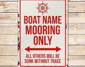 Boat Sign | Etsy